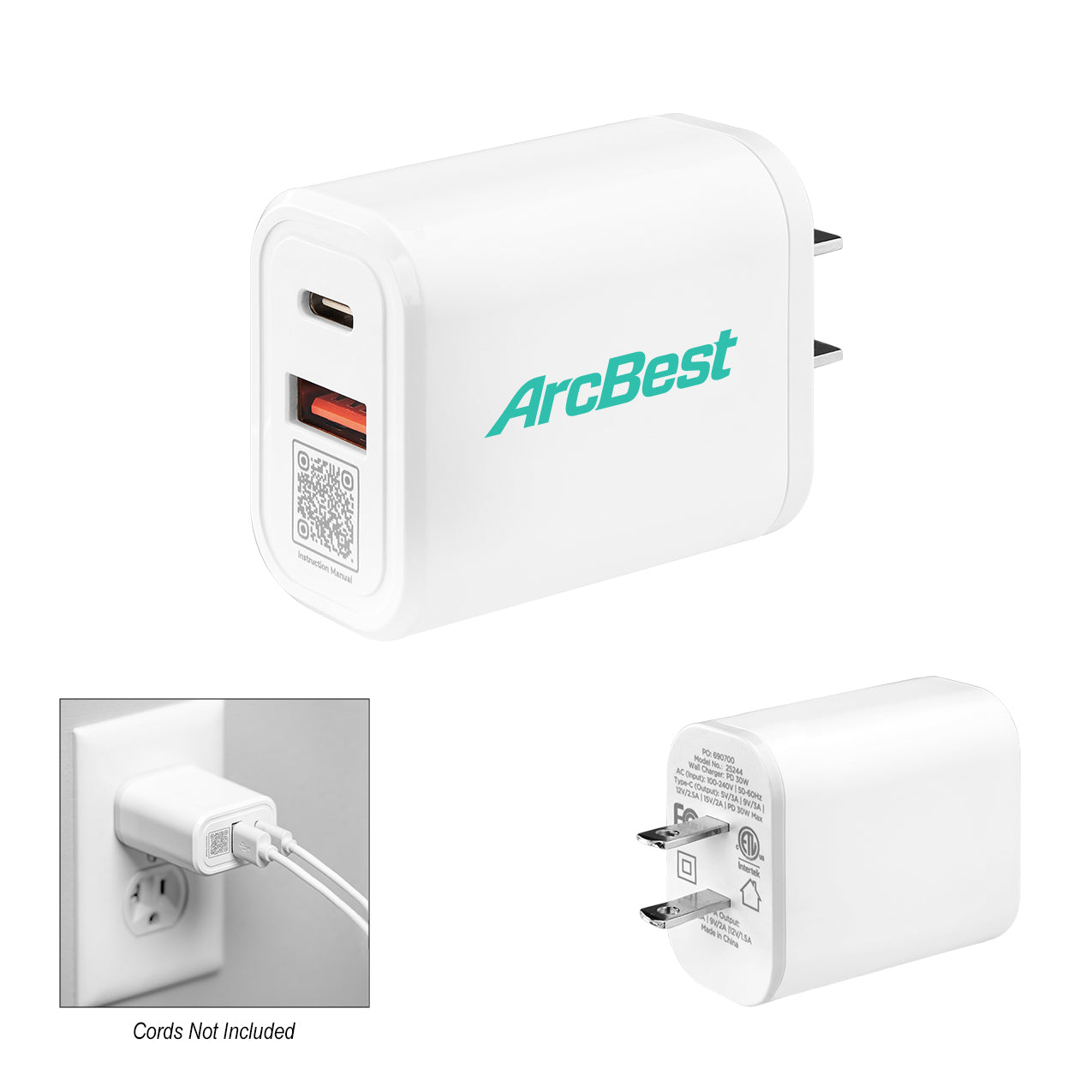 ArcBest 30W USB & Type-C Wall Adapter– ArcBest® Company Store